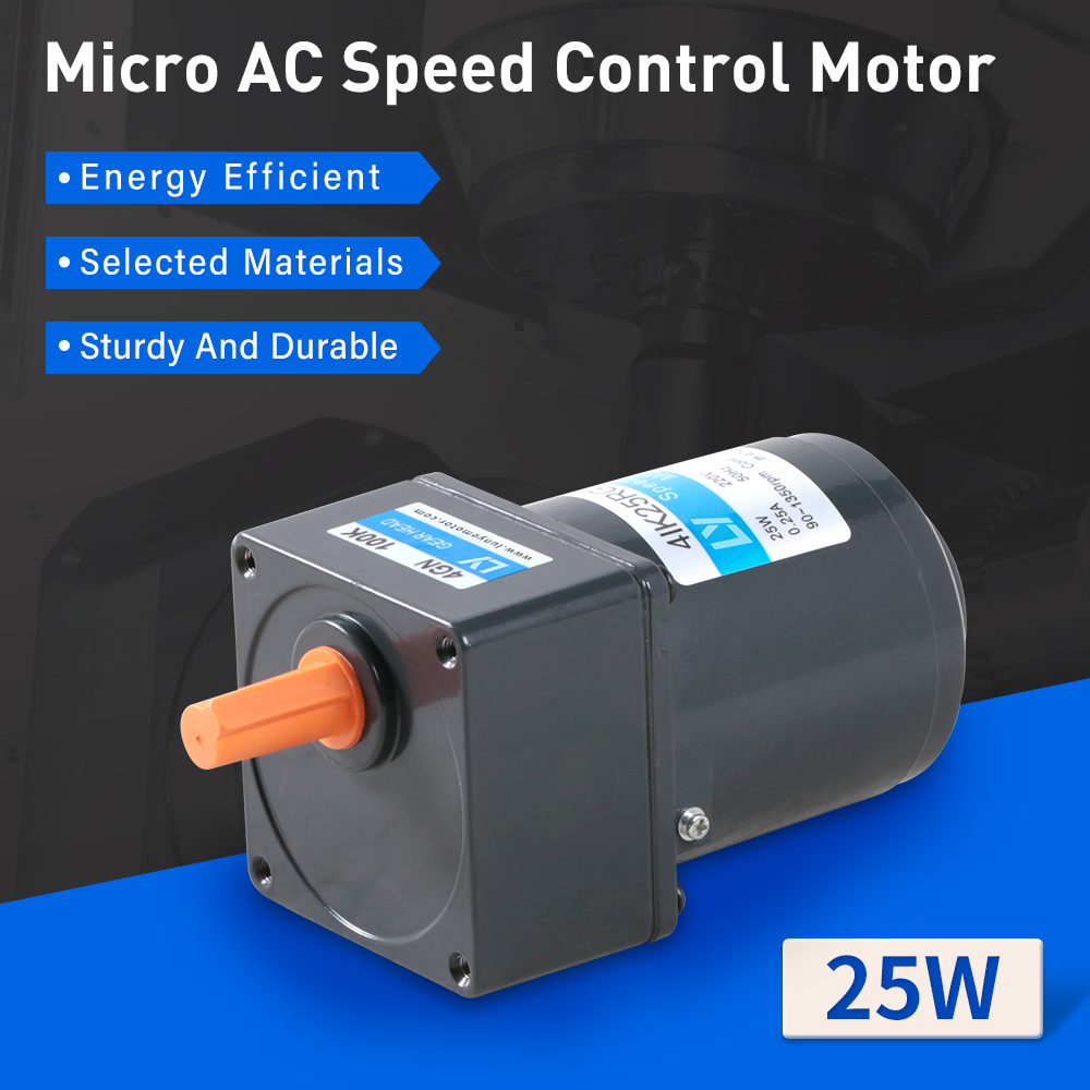 Lunyee Variable Speed AC Motor for Machinery Speed Controls