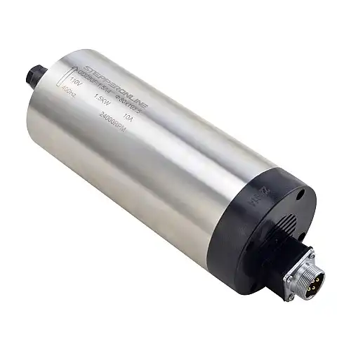 CNC spindle motor water cooled 110V 2.2KW 24000RPM 400Hz ER20 collet