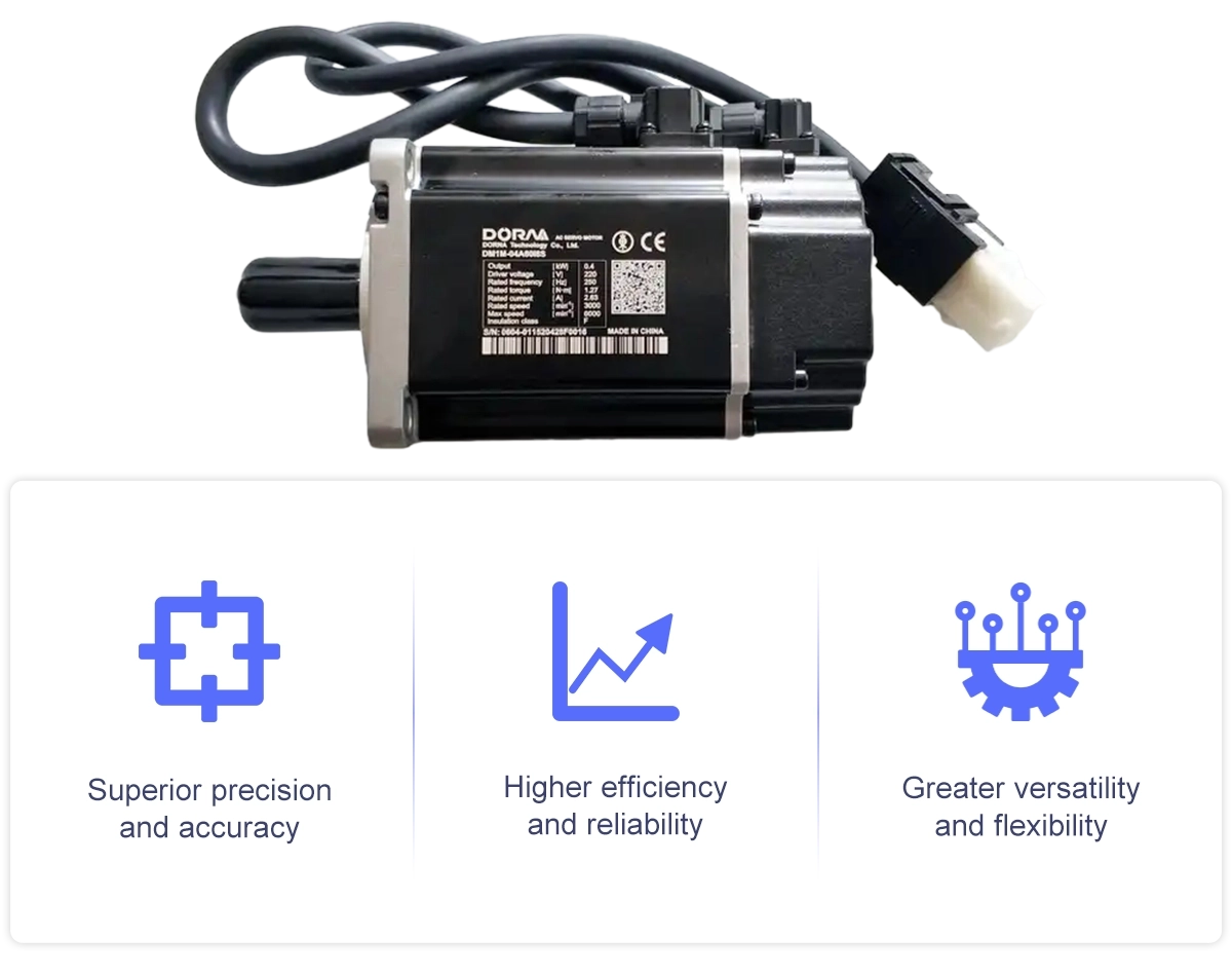 200W 60mm DS2 Servo Motor And Servo Driver